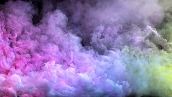 Colorful Smoke Background, Motion Graphics | VideoHive