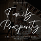 Family Prosperity, Fonts | GraphicRiver
