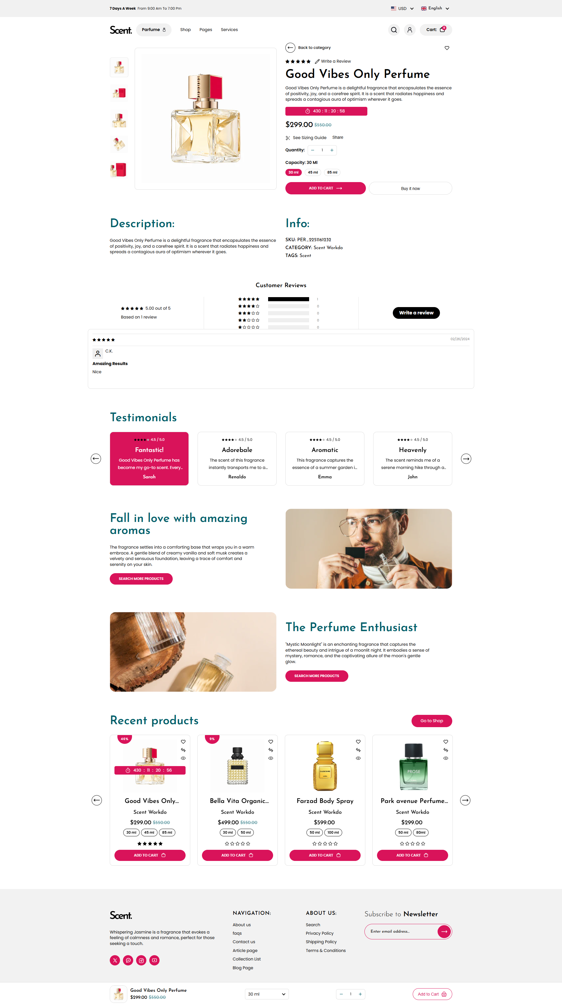 Scent - Shopify 2.0 Perfume Cosmetics Theme by WorkDo | ThemeForest