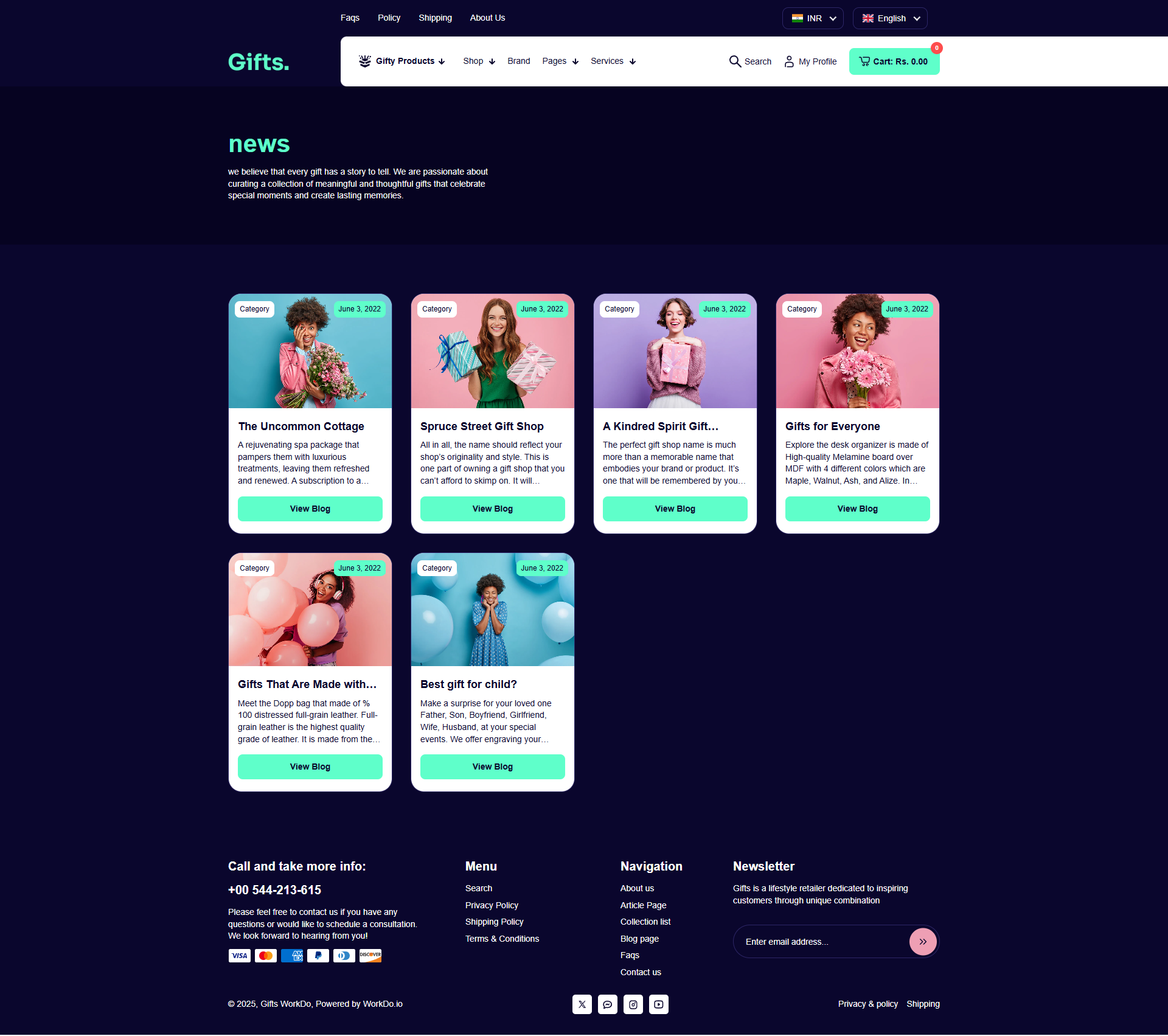 Gifts - Shopify 2.0 Gifts Shop Theme by WorkDo | ThemeForest