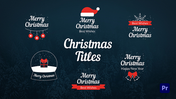 Christmas Titles, Premiere Pro Templates | VideoHive