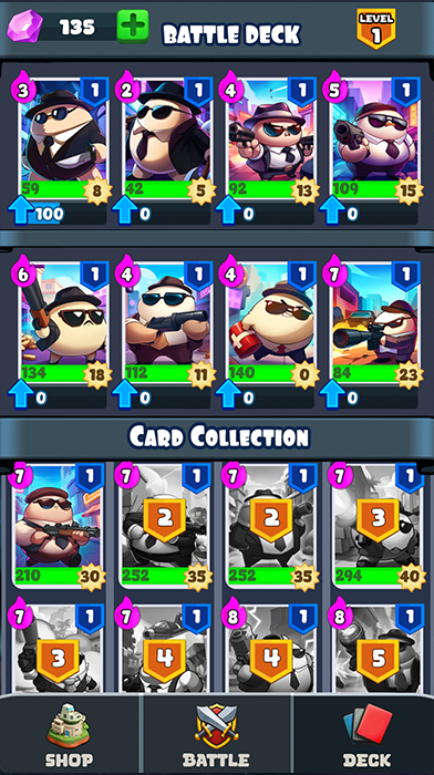 Mafia Balls Card Battle - Premium HTML5 Game - C3P by odgames | CodeCanyon