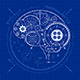 Brain Blueprint, Vectors | GraphicRiver