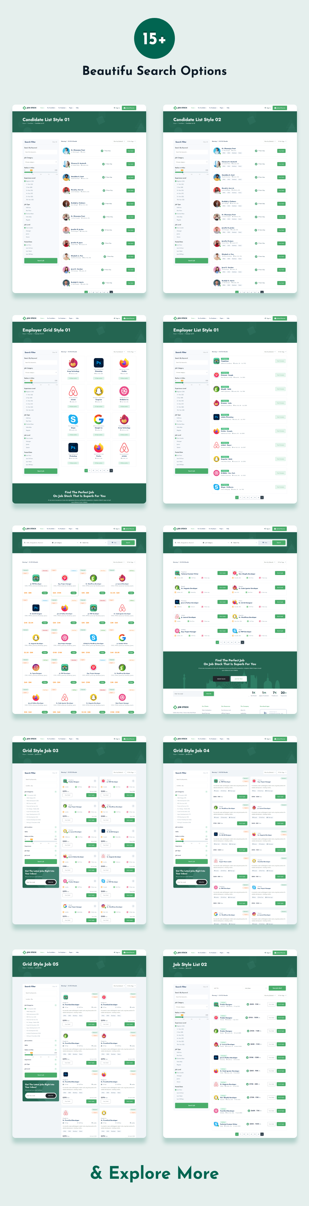Job Stock - Job Board Template by ThemezhubLayouts | ThemeForest