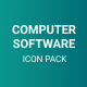 Computer Software Icon Pack, Icons | GraphicRiver