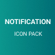 Notification Icon Pack, Icons | GraphicRiver