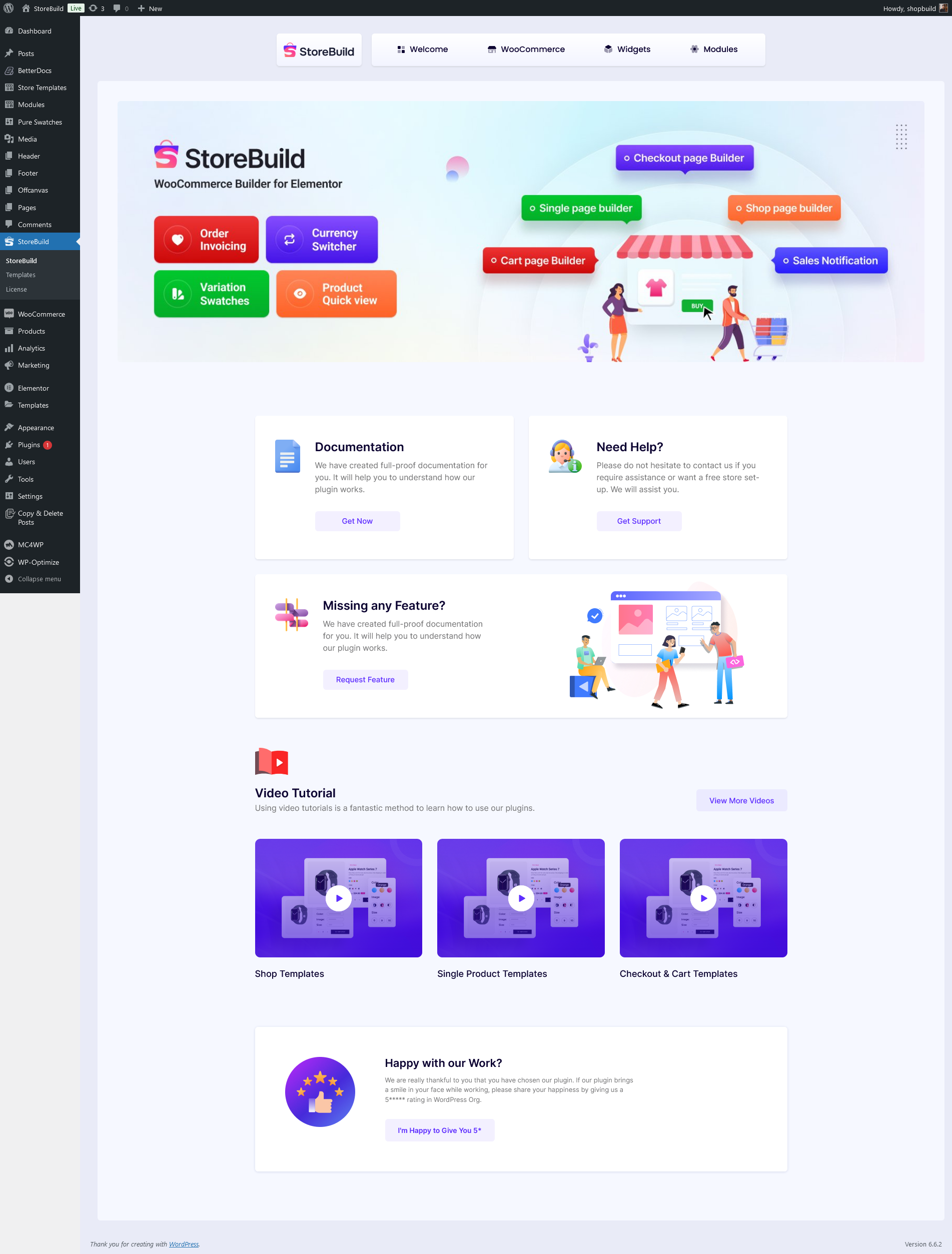 StoreBuild - Elementor Addon for WooCommerce Store Builder by Theme_Pure