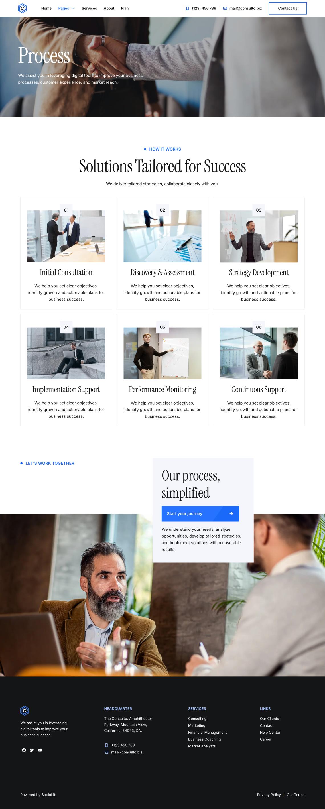 Consulto - Business Consulting & Coaching Elementor Template Kit by ...