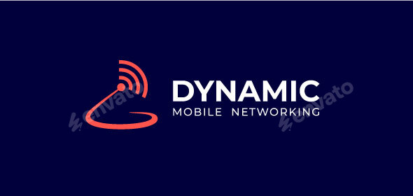 Dynamic Mobile Networking LOGO, Logo Templates | GraphicRiver