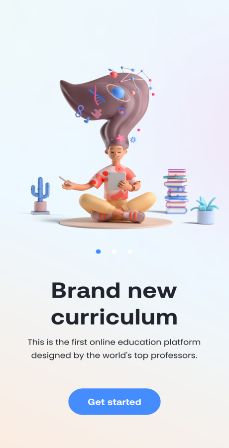 Onilne E-Education App | ReactNative CLI Template | Figma FREE | Life Time Update | E-Learning ...