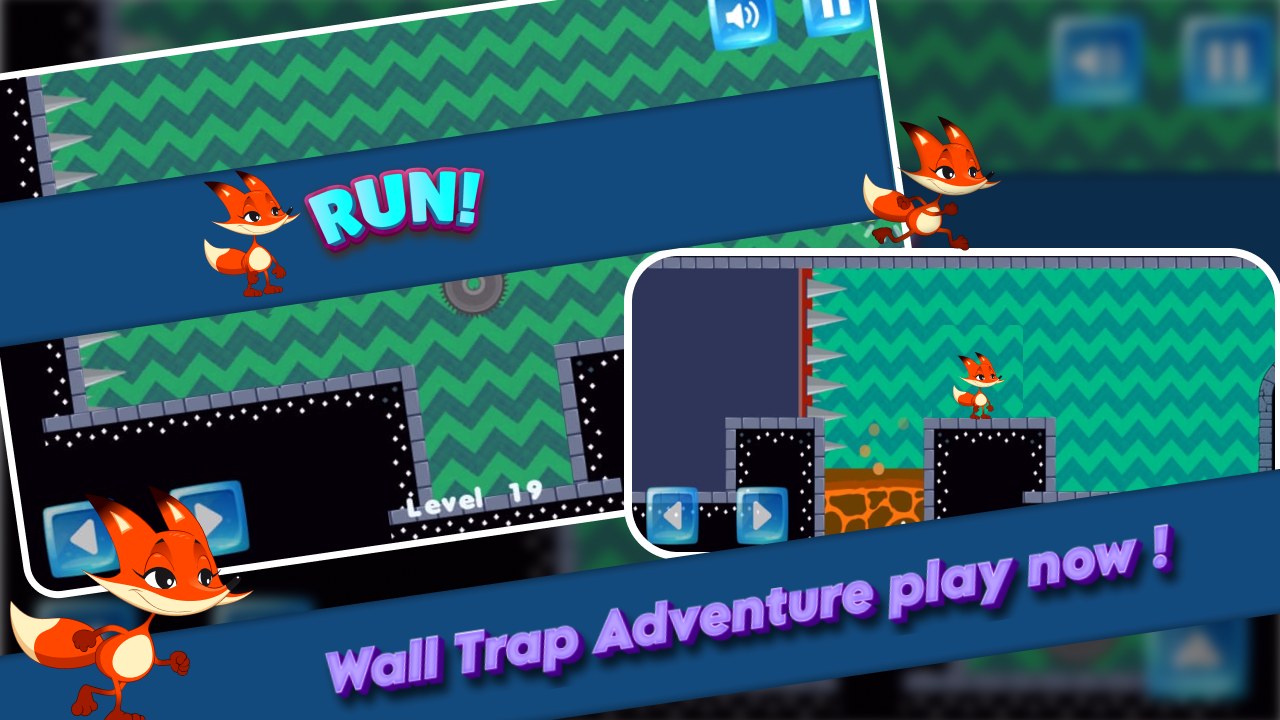 Wall Trap Adventure - HTML5 Game with Admob Integration by Nimboos_Apps
