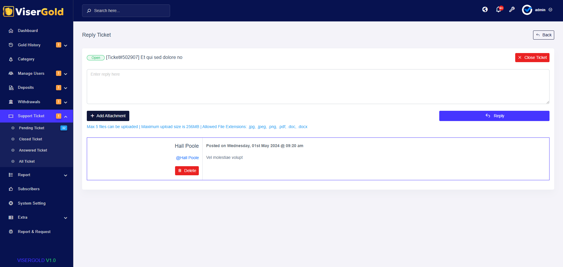 ViserGold - Online Gold Trading Platform by ViserLab | CodeCanyon
