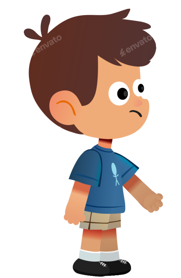 Cute Boy Character No1 Sprite Sheets | Animations for Games, Game Assets