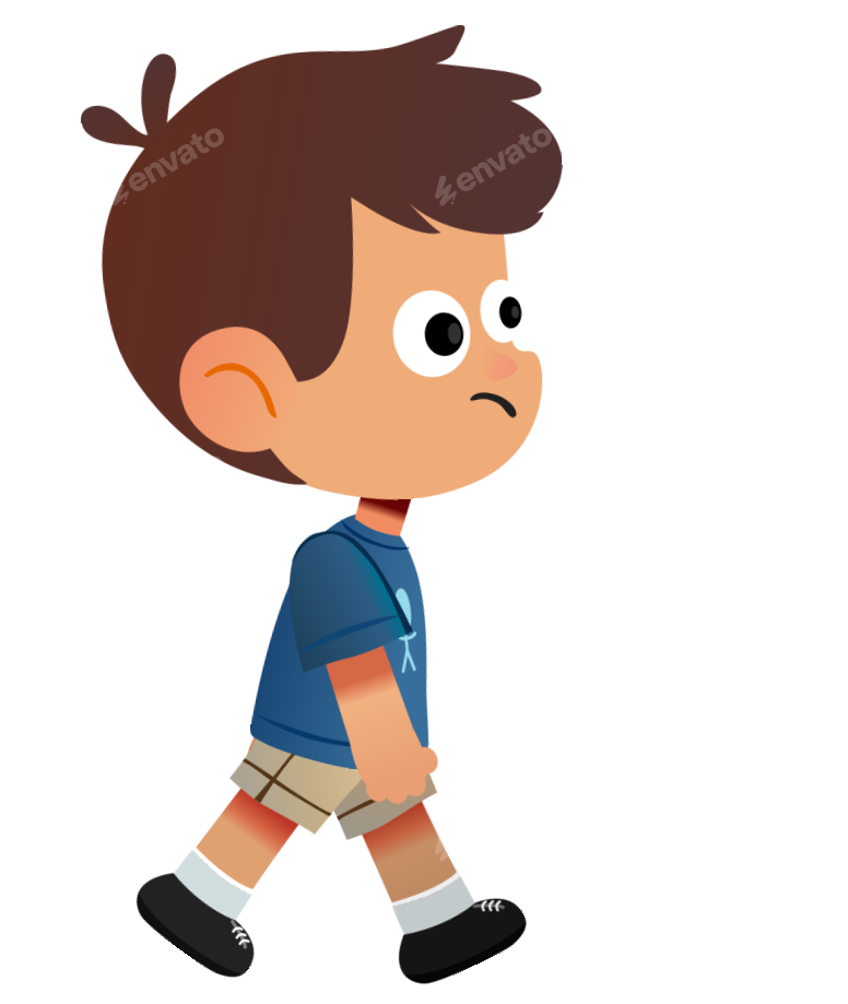 Cute Boy Character No1 Sprite Sheets | Animations for Games, Game Assets