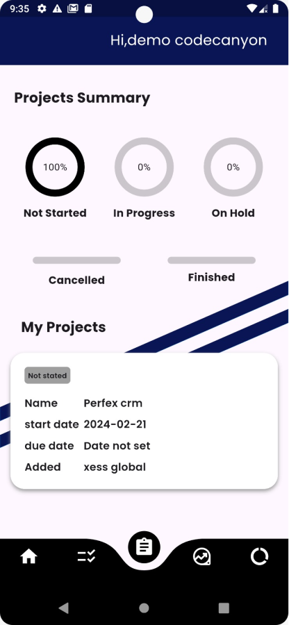 Glofex Admin/Employee Mobile APP for perfex by xessglobal | CodeCanyon