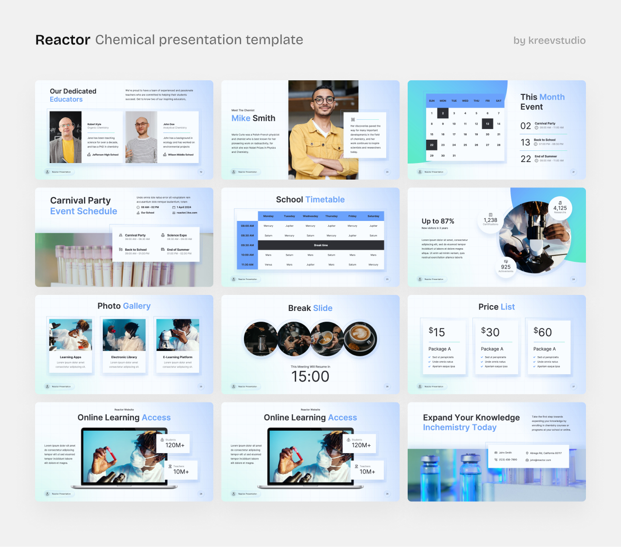 Reactor - Chemical PowerPoint Presentation, Presentation Templates
