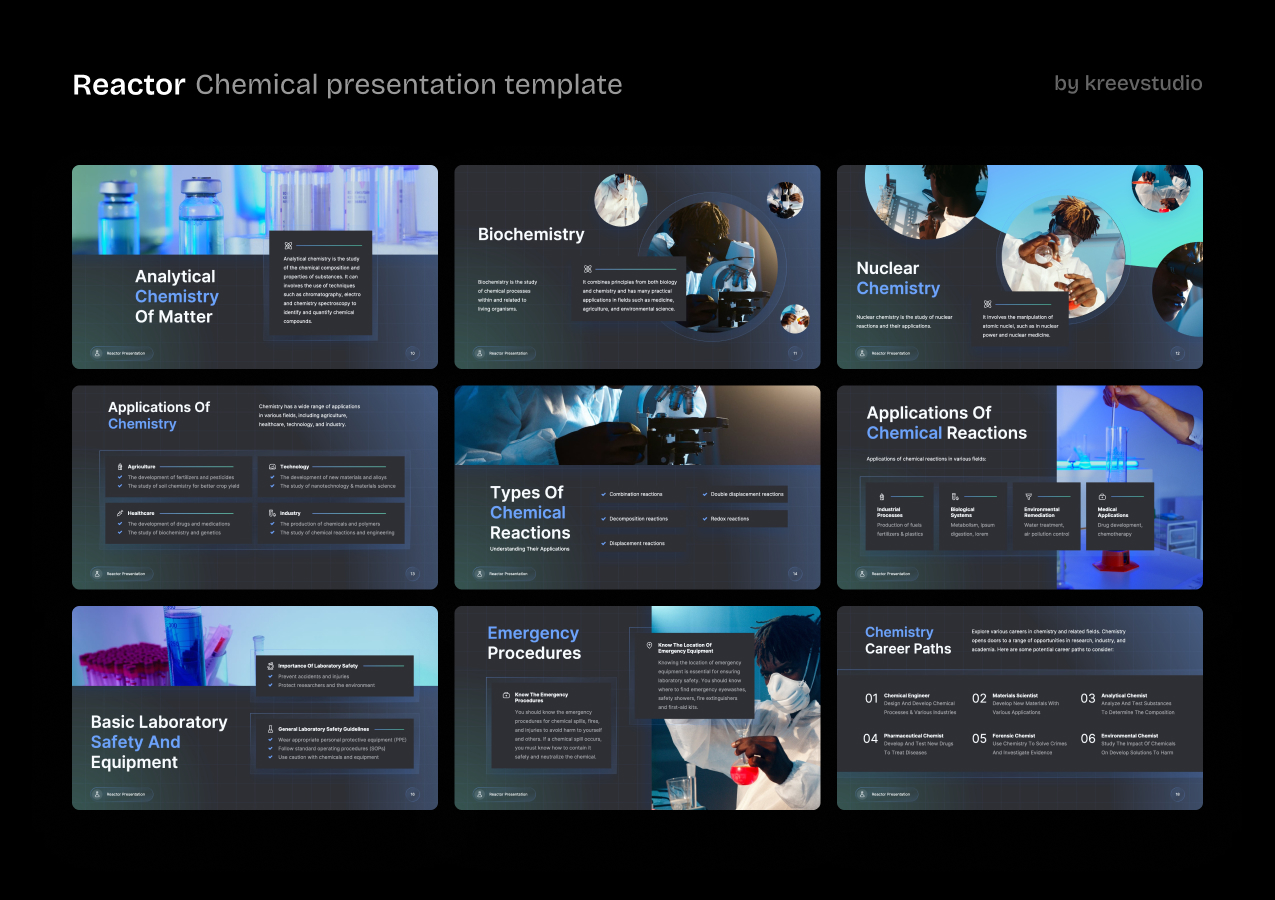 Reactor - Chemical PowerPoint Presentation, Presentation Templates