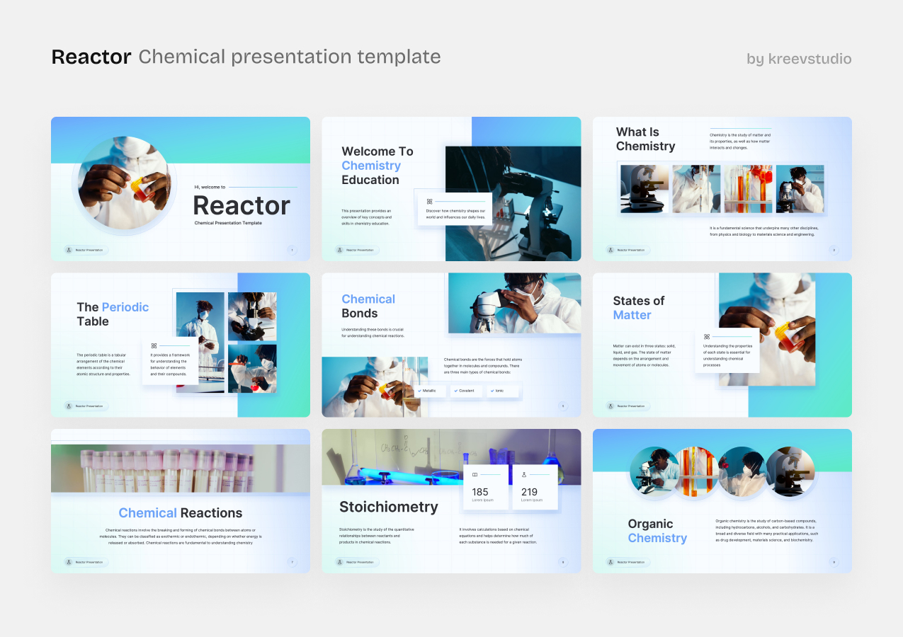 Reactor - Chemical Keynote Presentation, Presentation Templates ...