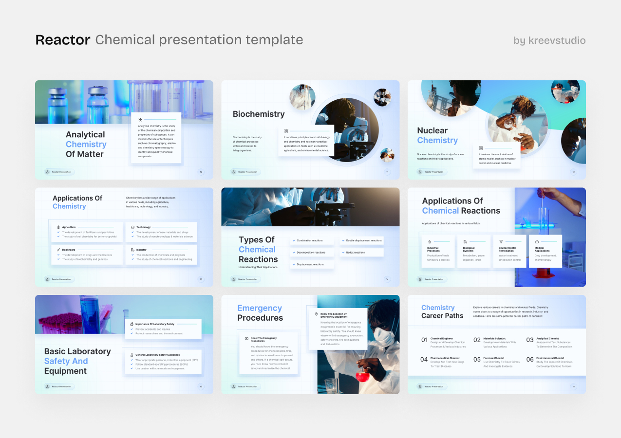 Reactor - Chemical Keynote Presentation, Presentation Templates ...