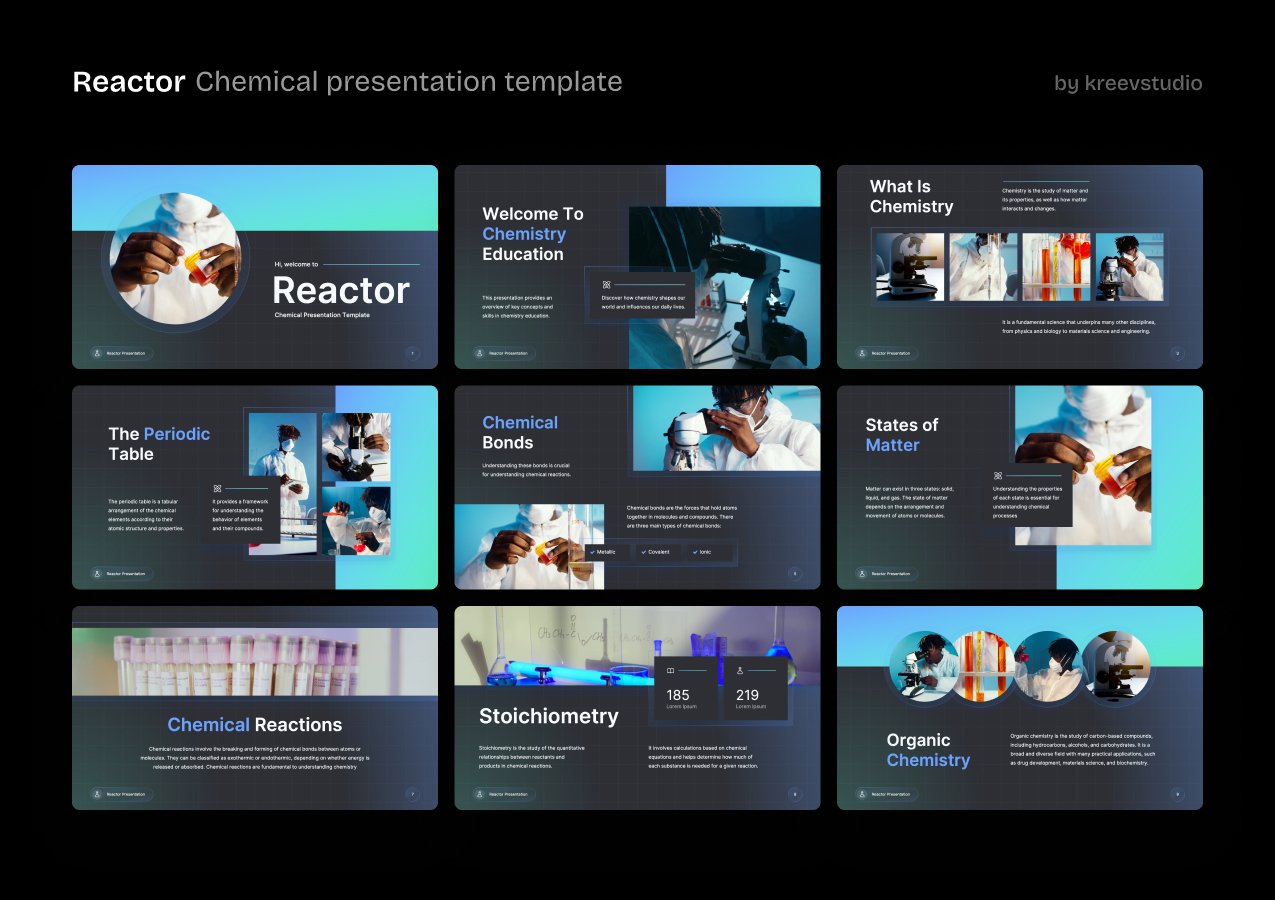 Reactor - Chemical Keynote Presentation, Presentation Templates ...
