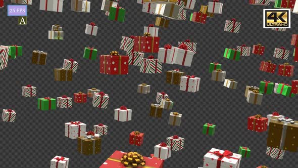Gift Box Animation A1 4K, Motion Graphics | VideoHive