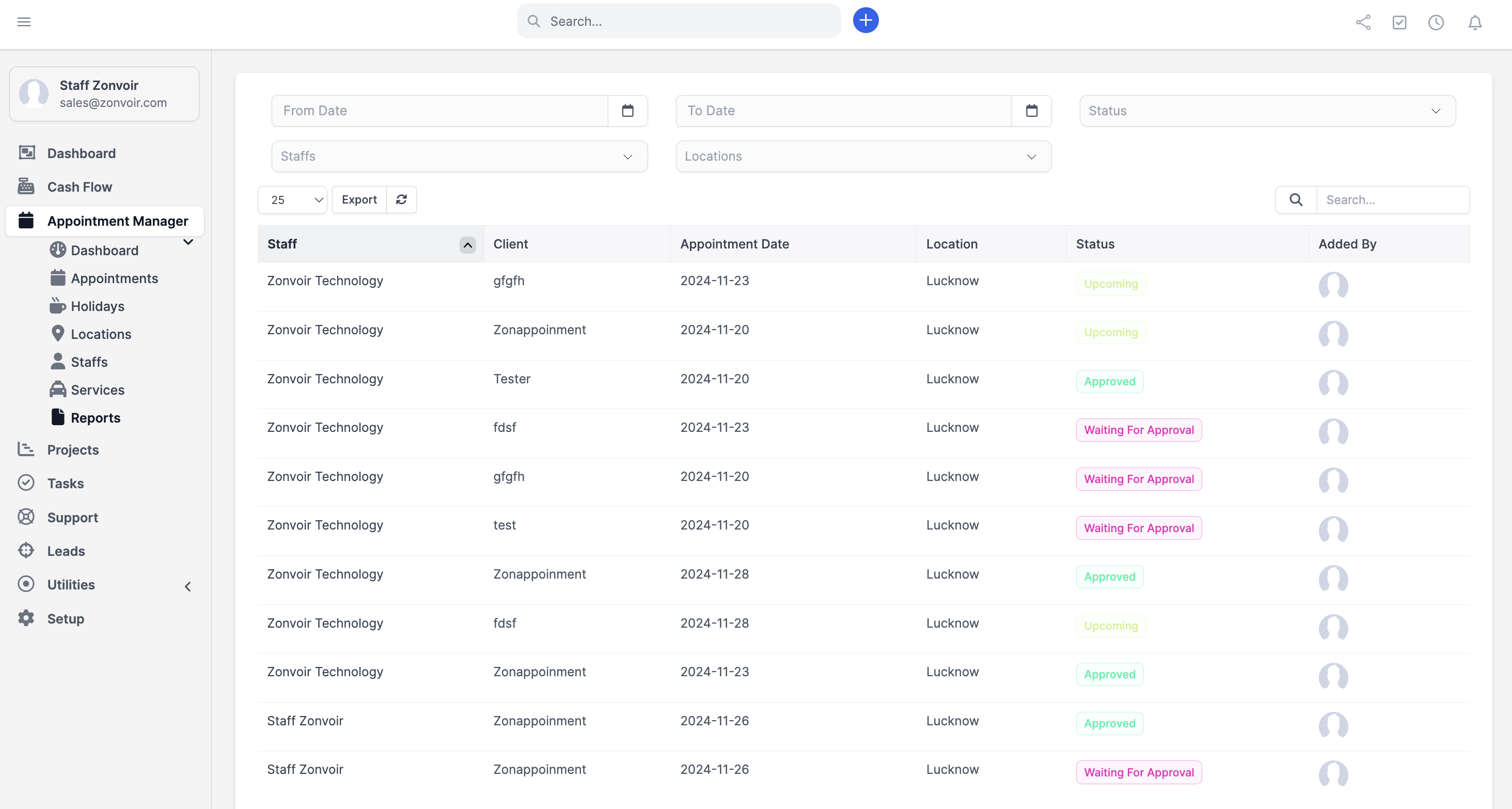 Appointment Module for Perfex CRM by zonvoir | CodeCanyon