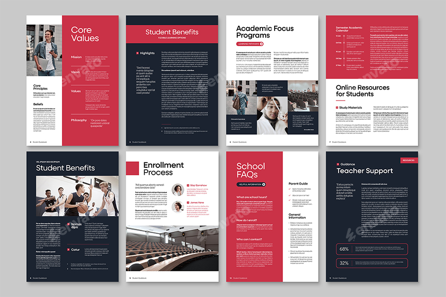 Digital School Brochure, ePublishing | GraphicRiver