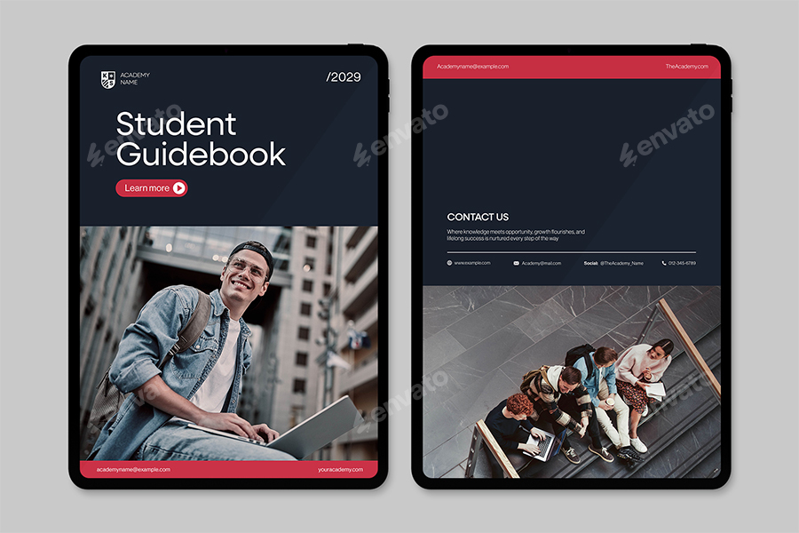 Digital School Brochure, ePublishing | GraphicRiver