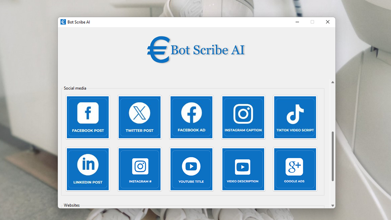 Bot Scribe AI - ChatGPT - AI Writing Assistant and Content Creator by ydulana