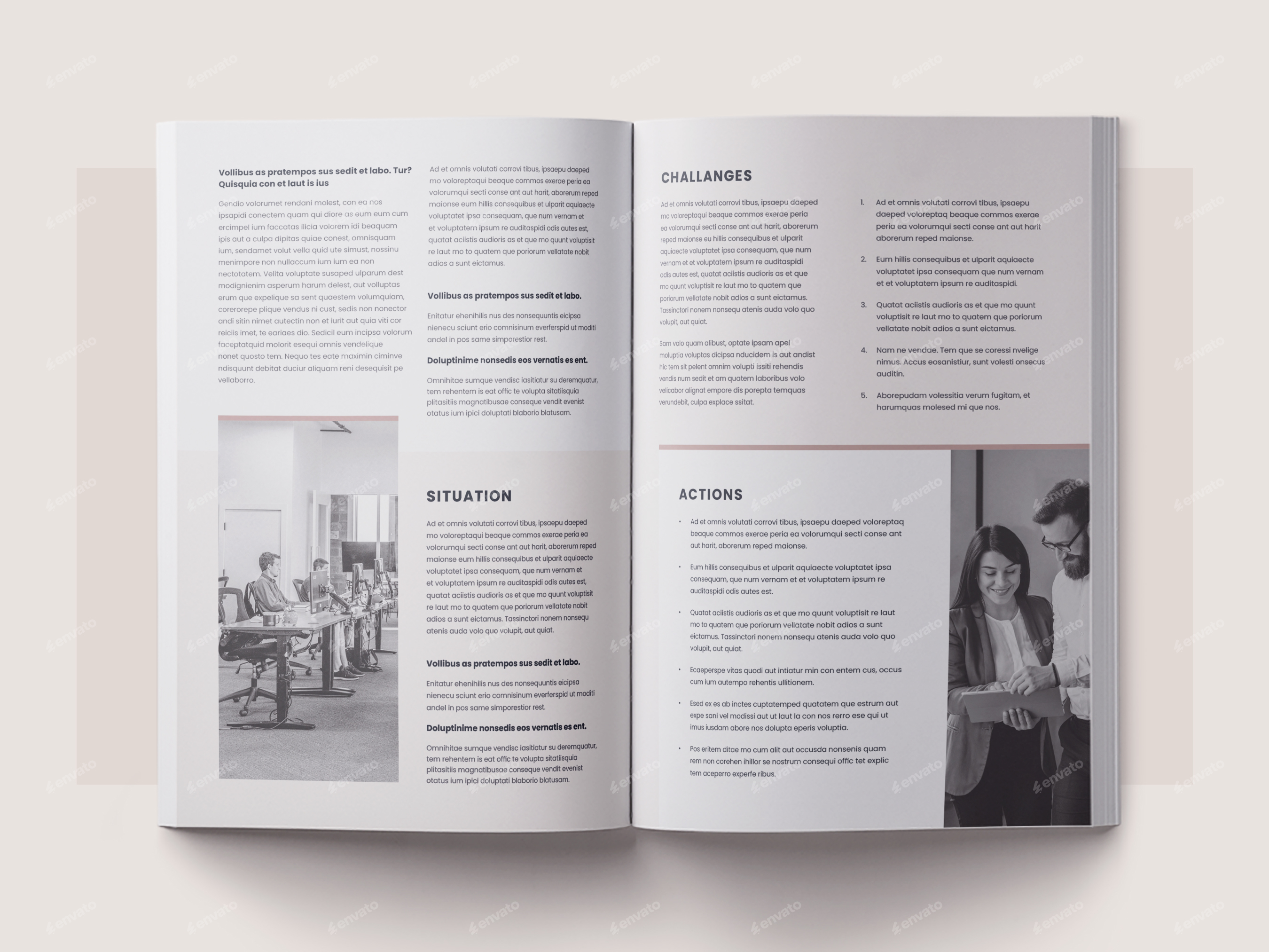 Case Study Template, Canva, Print Templates | GraphicRiver