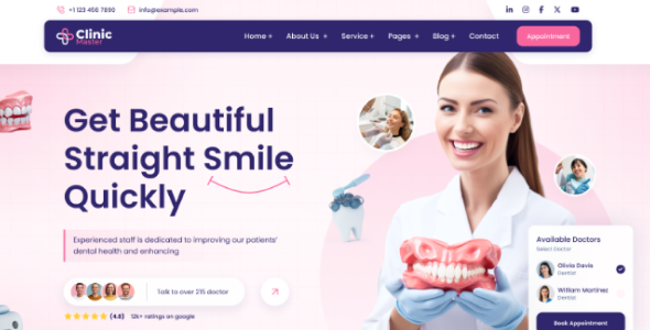 ClinicMaster - Vue JS Multipurpose Health & Medical Template by DexignZone