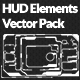 HUD Interface Vectors Pack, Vectors | GraphicRiver