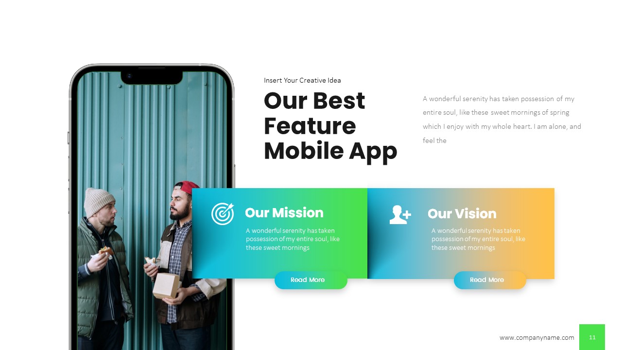 Mobile Mockup PowerPoint Presentation, Presentation Templates ...