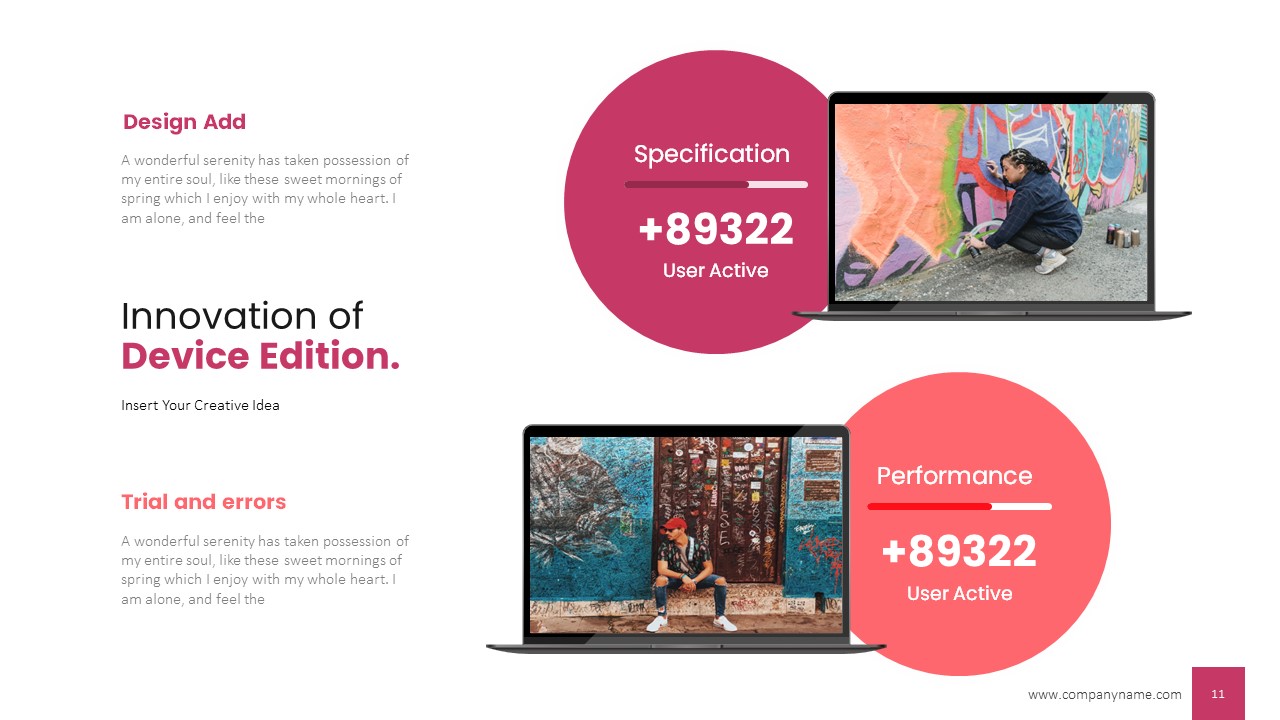 Laptop Devices PowerPoint Presentation, Presentation Templates ...