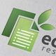 Eco File Logo Template, Logo Templates | GraphicRiver