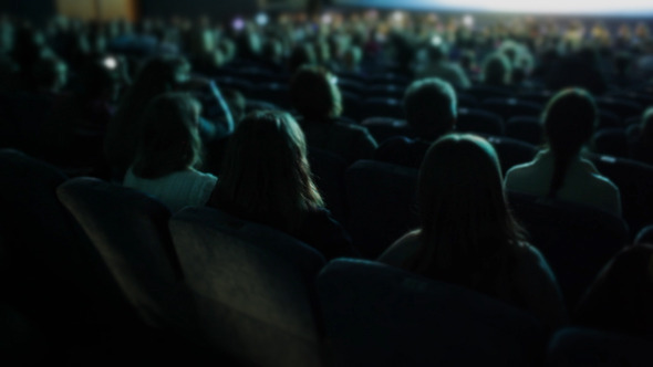 Viewers Watching The Show , Stock Footage | VideoHive