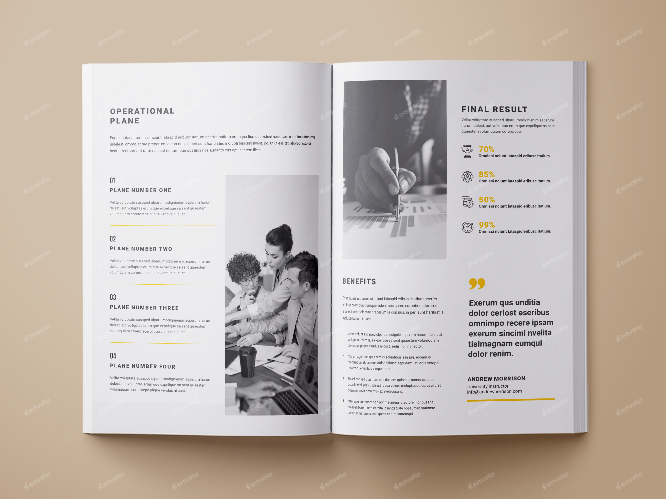 Case Study Template | Canva, MS Word, InDesign, PowerPoint, Print Templates
