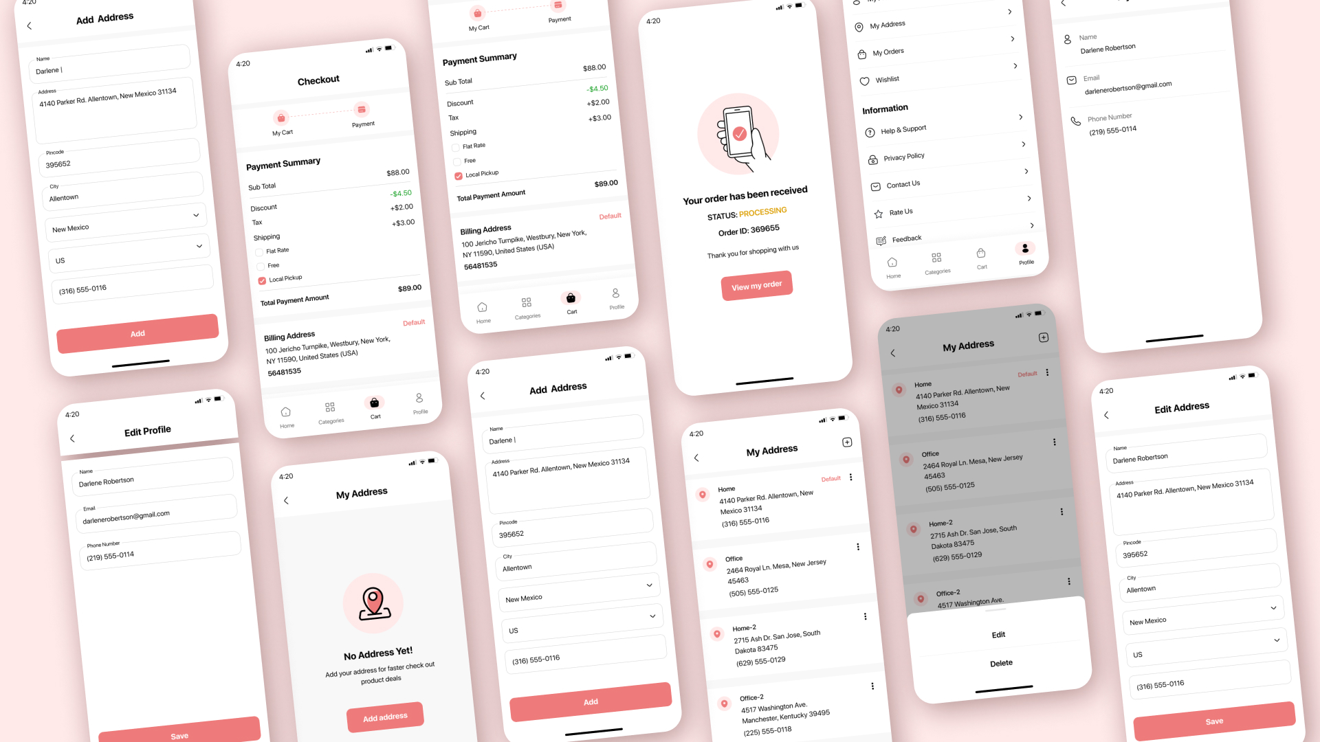 Bag Store App - E-commerce Store app in Flutter 3.x (Android, iOS) with ...