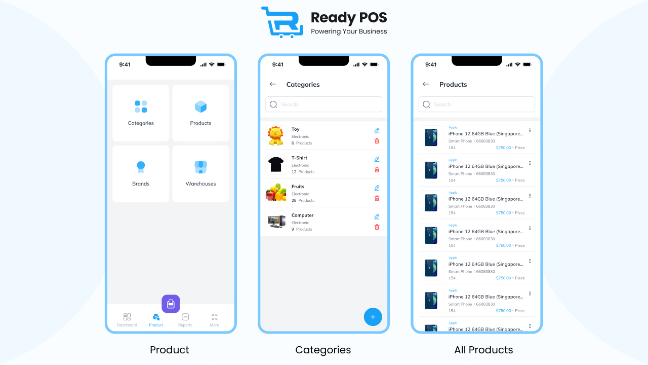 Ready POS - Mobile POS Inventory Management System Addon by razinsoft