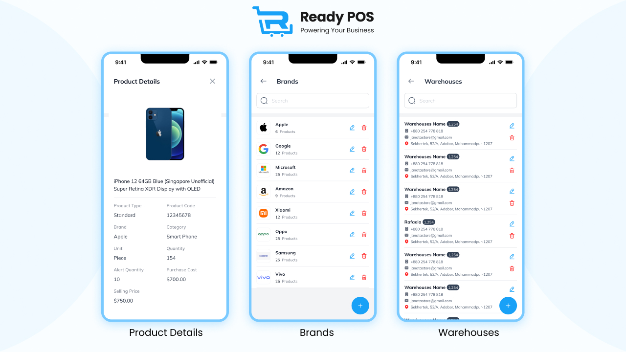 Ready POS - Mobile POS Inventory Management System Addon by razinsoft