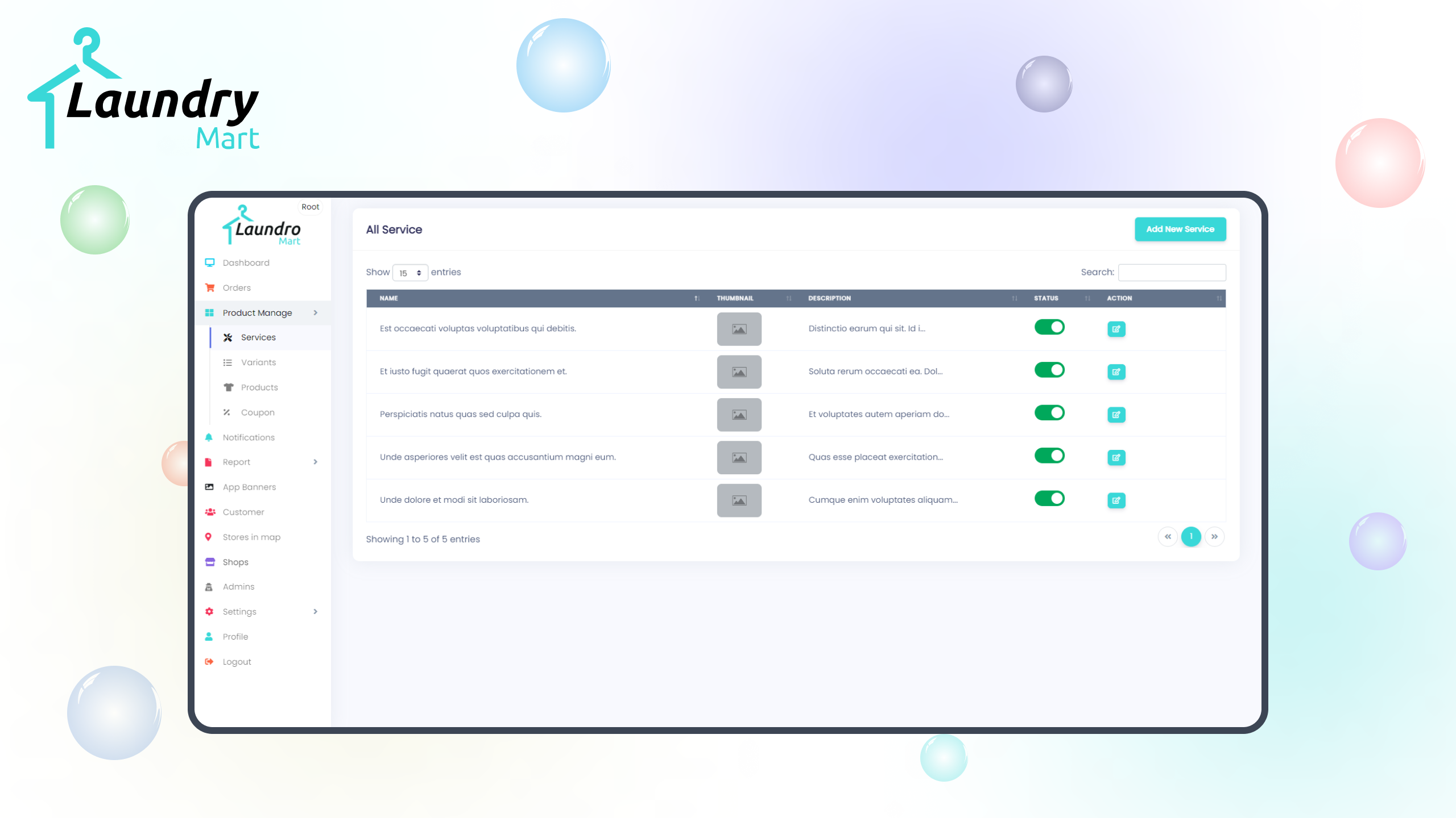LaundryMart - Multi Vendor Laundry Booking App With Admin Panel by ...