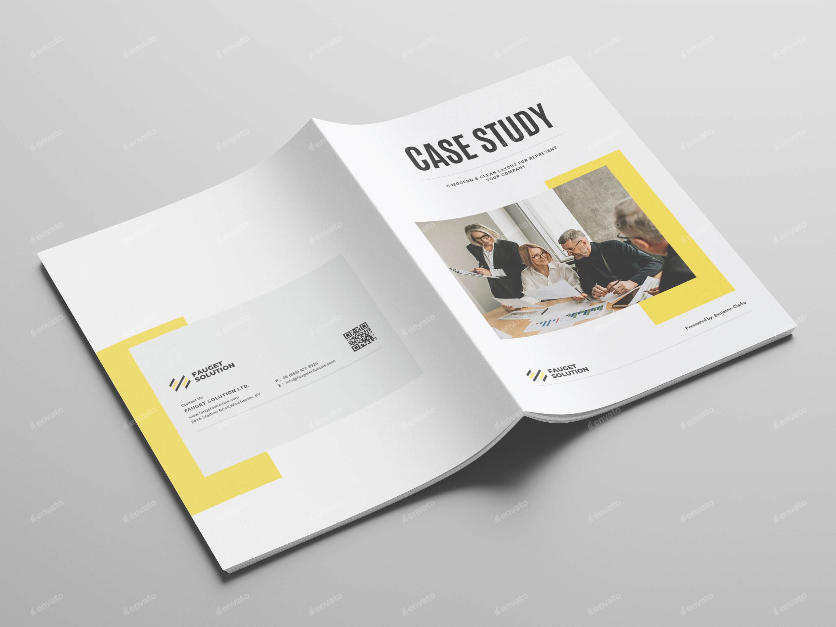 Case Study Template | Canva, MS Word, InDesign, PowerPoint, Print Templates
