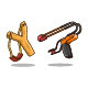 Slingshot Illustration Set, Vectors | GraphicRiver
