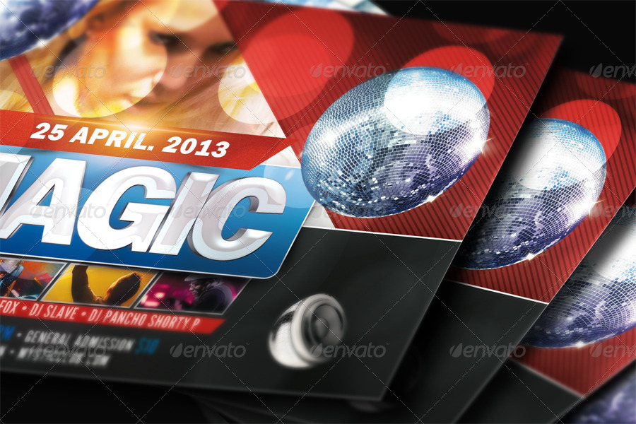 Magic Flyer Template Vol.2, Print Templates | GraphicRiver