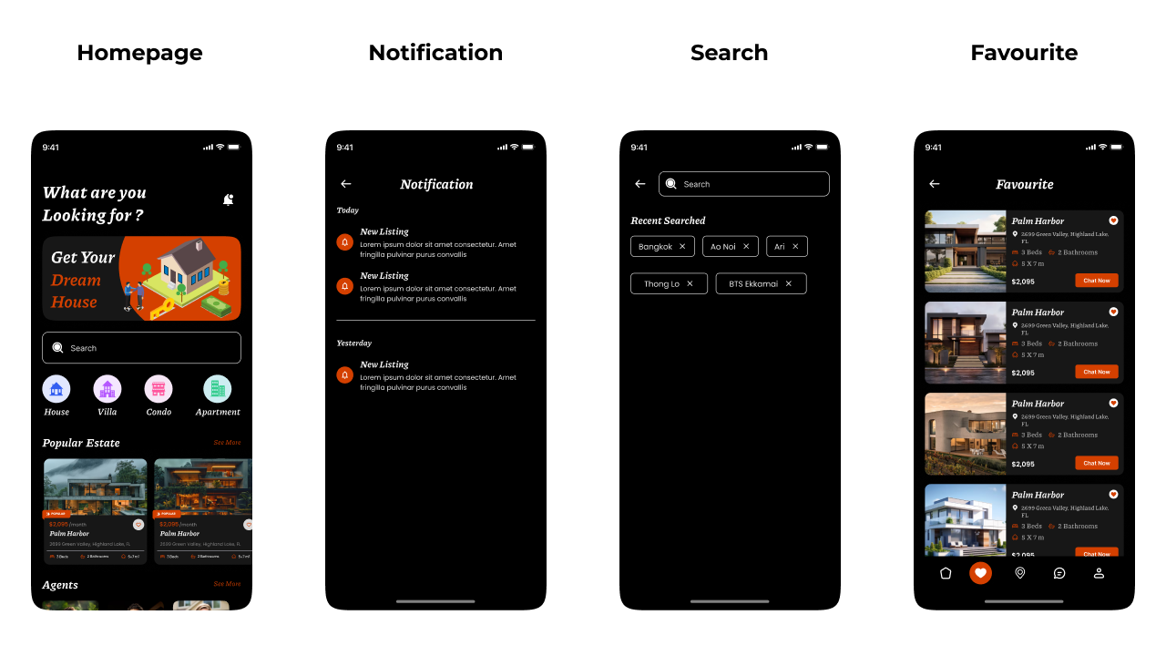Cosmos Homie Real Estate Mobile App | React Native Expo Template by ...
