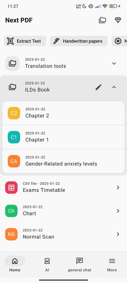 Handwritten Notes/Documents AI OCR Scanner & PDF/CSV files Creator ...
