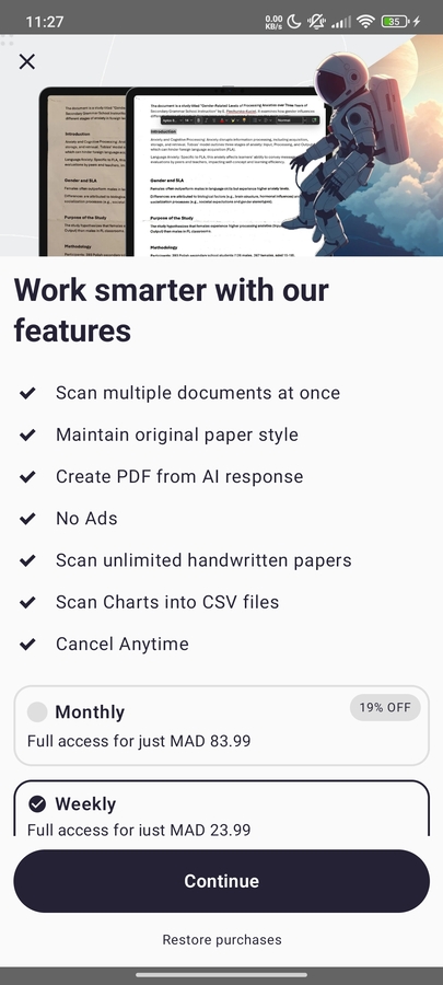 Handwritten Notes/Documents AI OCR Scanner & PDF/CSV files Creator ...