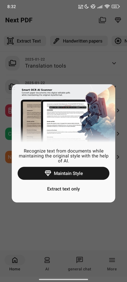 Handwritten Notes/Documents AI OCR Scanner & PDF/CSV files Creator ...