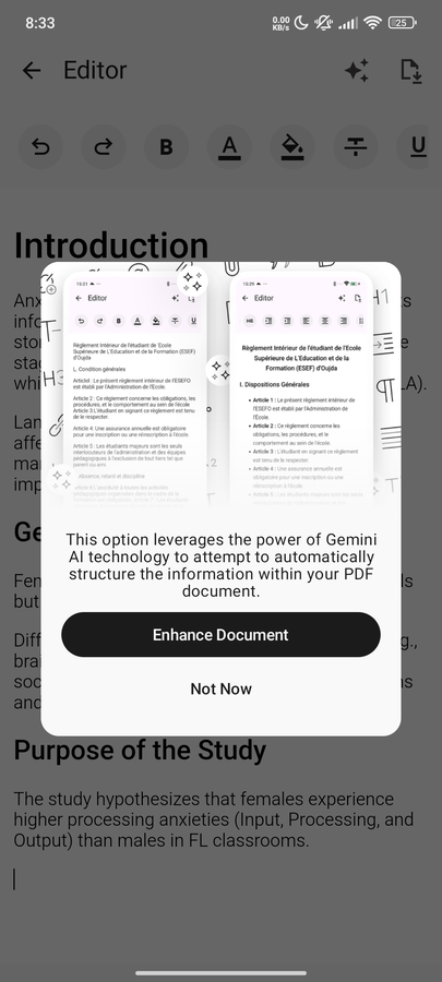 Handwritten Notes/Documents AI OCR Scanner & PDF/CSV files Creator ...