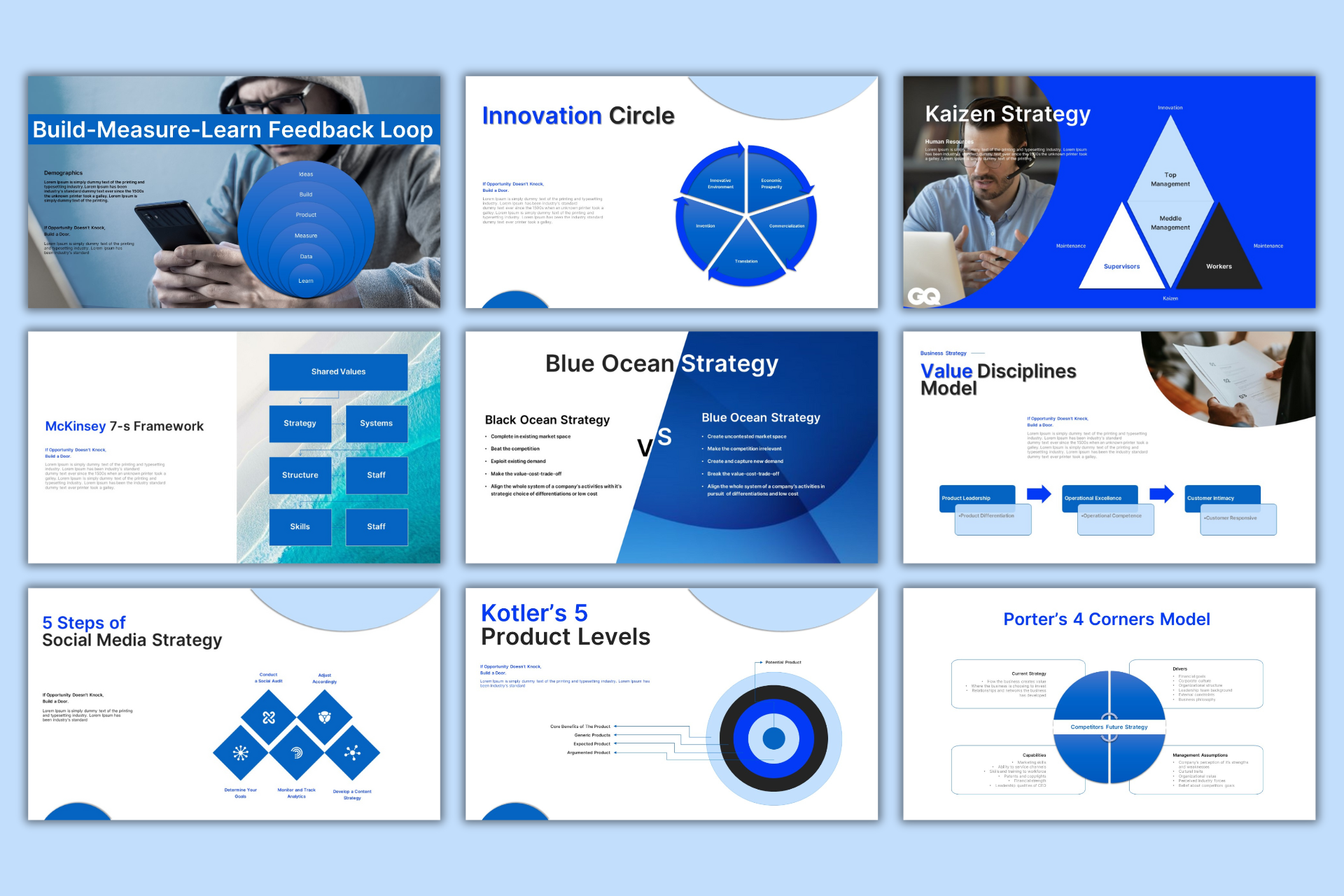 Business Strategy PowerPoint Template., Presentation Templates ...